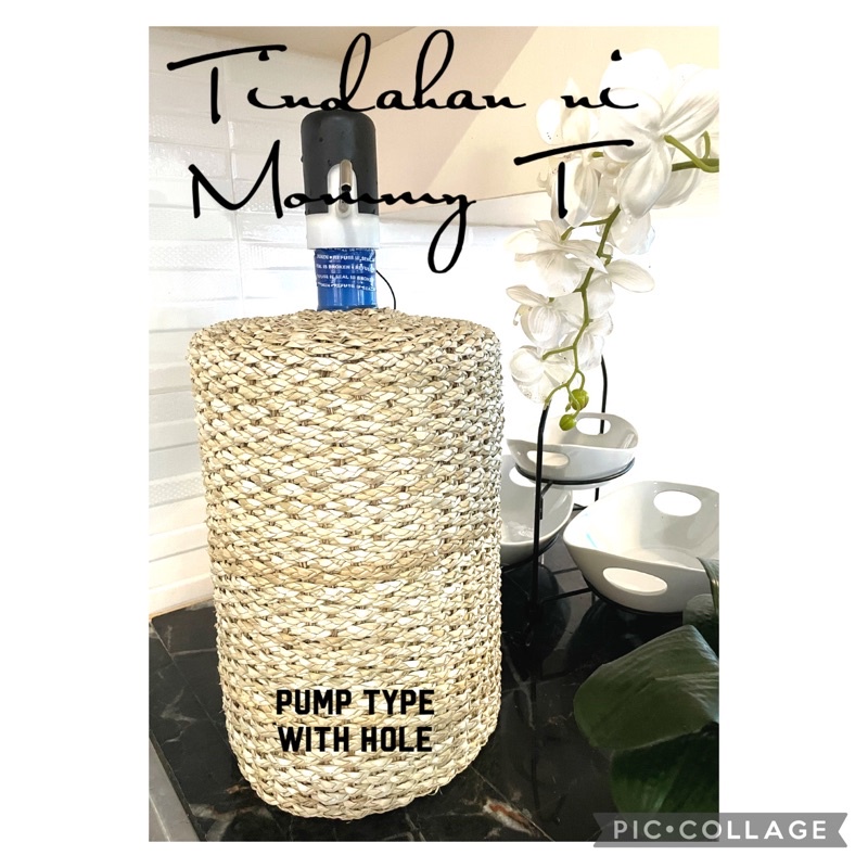 Water Galon Cover Round Type Handwoven | Shopee Philippines