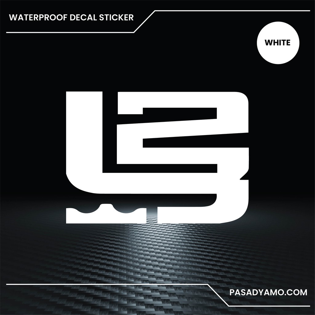 Lebron James Logo Decal Sticker for Cars Motorcycles Helmets Laptops ...