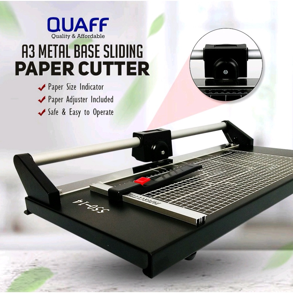 QUAFF Sliding Cutter Heavy-duty A4 / A3 Size | Shopee Philippines