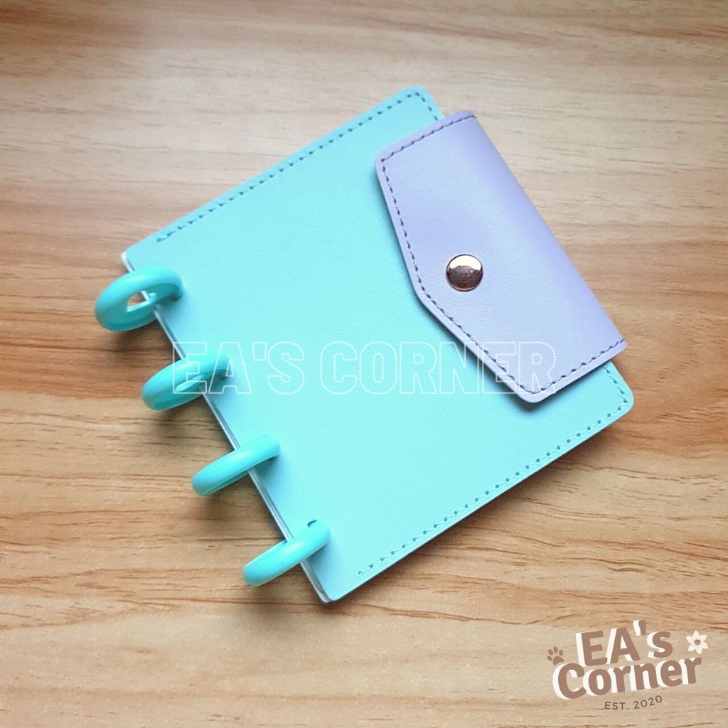 [EA's Corner] Mini 4-Disc Discbound Pastel Binder with 10 PP Pages ...