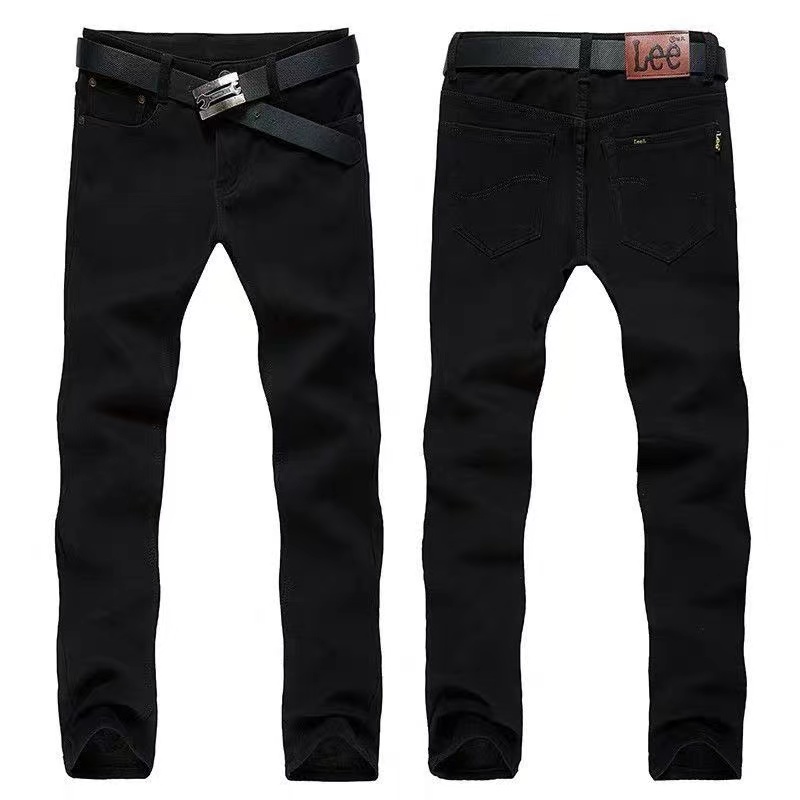 COD Men's Black Pants High Quality Maong stretchable Skinny Jeans ...