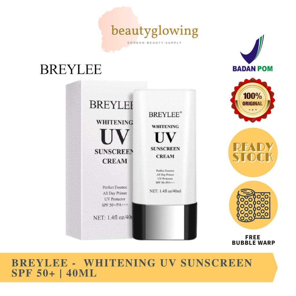 CAHAYA Breylee UV Sunscreen SPF 50+ - Face Protective Cream (40ml ...