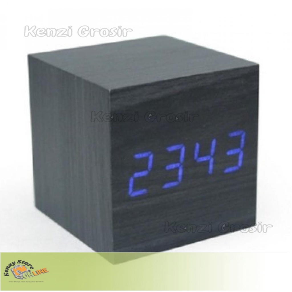 KAYU Kenzi Wooden LED Digital Clock - JK-808 | Shopee Philippines