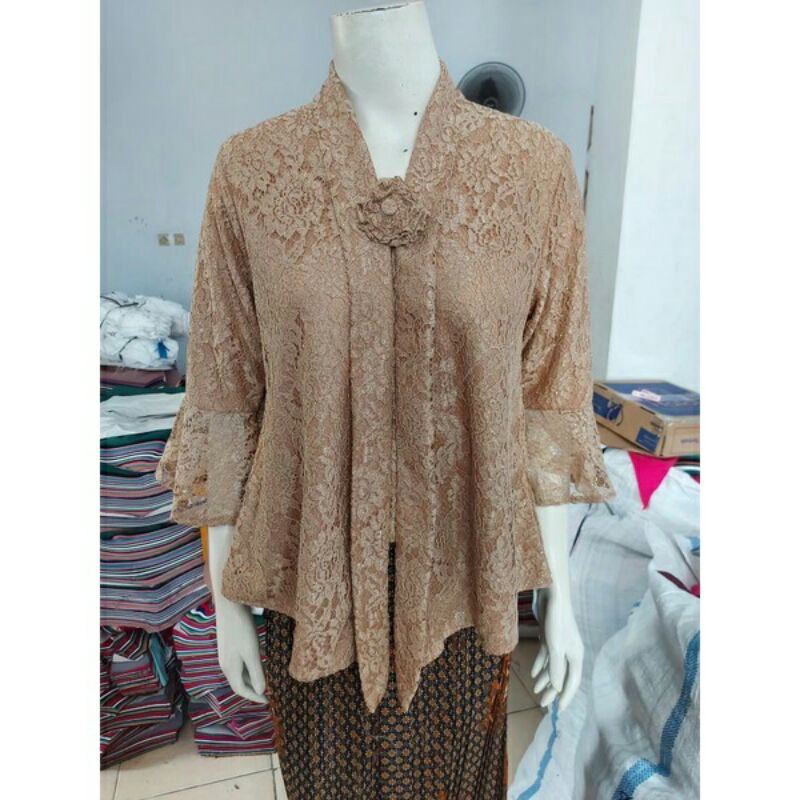 Jumbo furing kebaya / free bross / Pregnant Javanese Blouse / Light ...