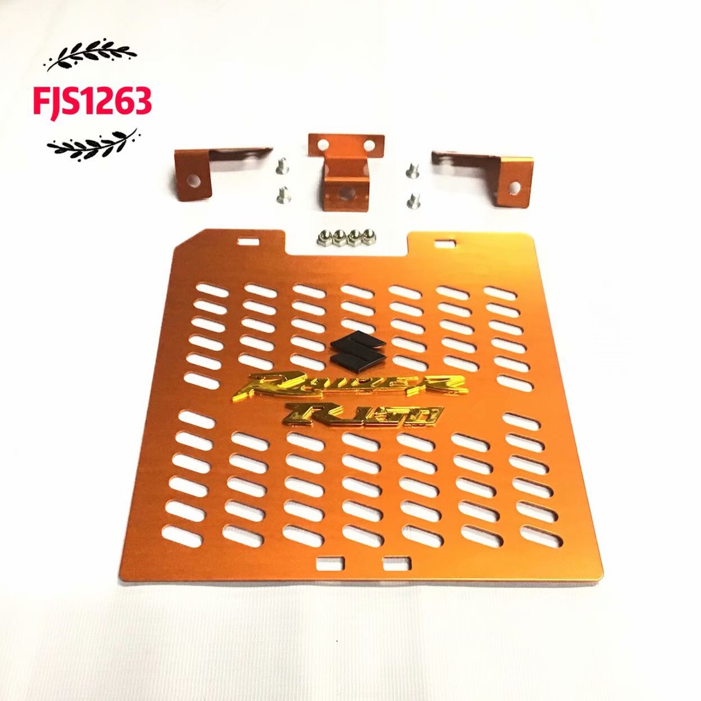 FJS1263 Motorcycle Radiator cover for Raider ( alloy ) | Shopee Philippines