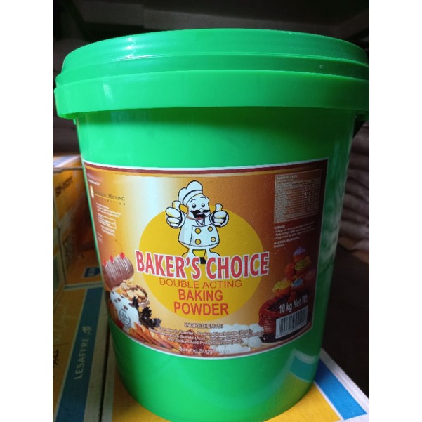 Baker's Choice Baking Powder 10kg pail | Shopee Philippines