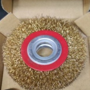 Brass Circular Wheel Brush 4 Or 6 Inch | Shopee Philippines