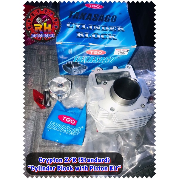 TAKASAGO Cylinder Block for Yamaha Crypton Z/X1 | Shopee Philippines