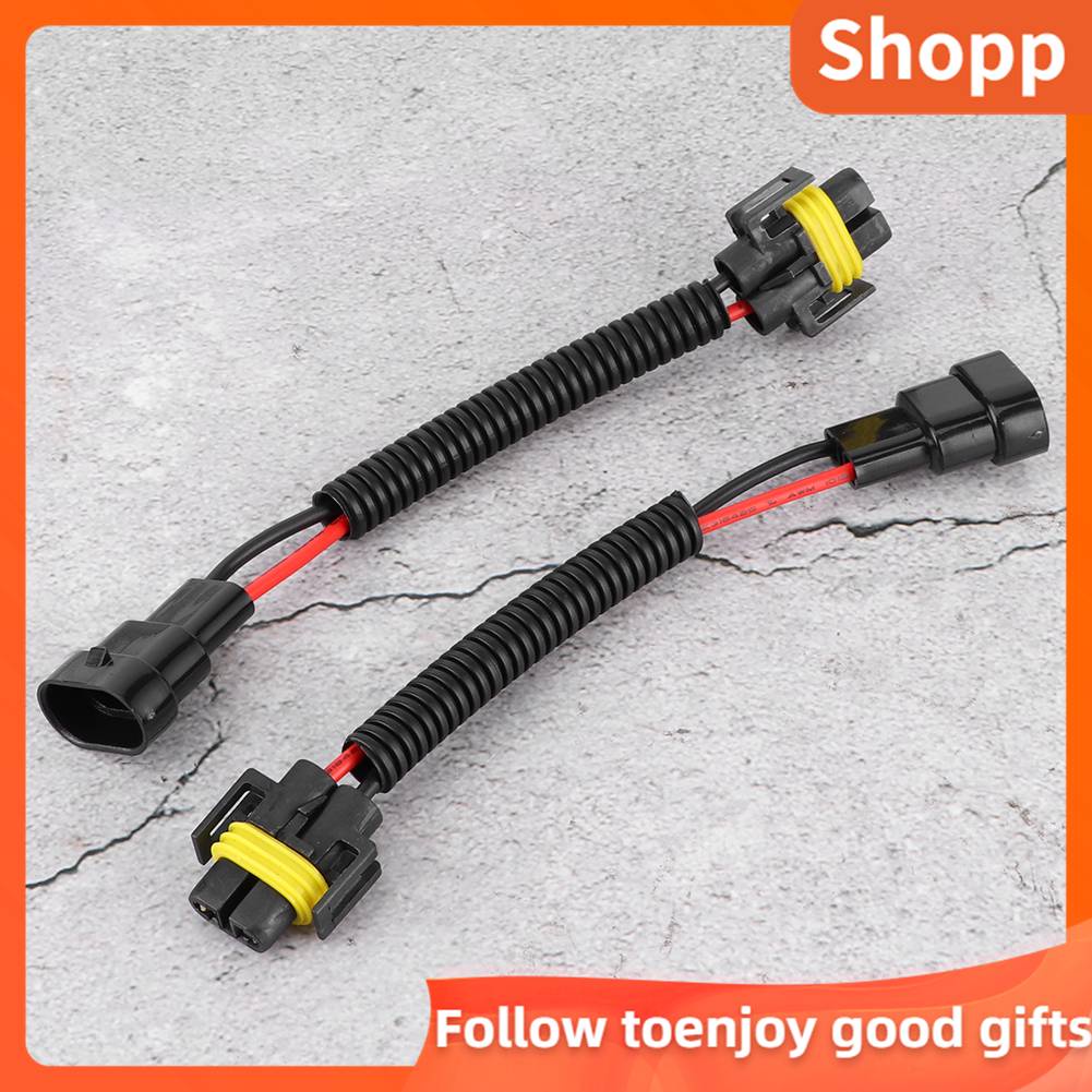 [READY STOCK] 2Pcs 9005/9006 Male to H11 Female Bulbs Adapter ...