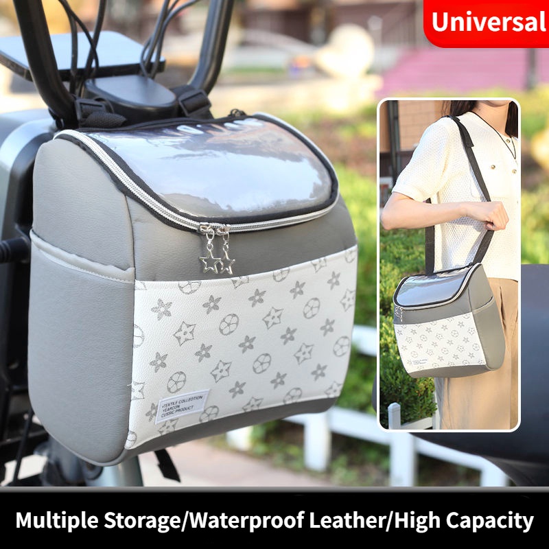 Electric Bike Motorcycle Hanging Bag Waterproof Front Large-capacity ...