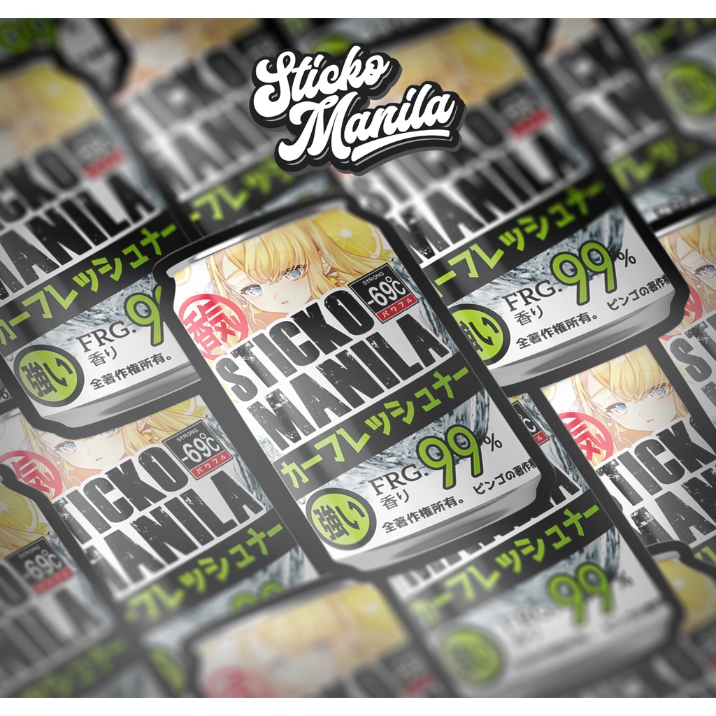 Sticko Manila : Strong Zero (Sticker/Slaps) | Shopee Philippines