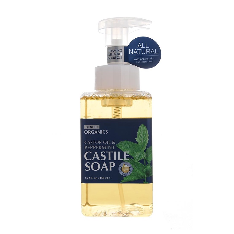 CPH0450D - BENCH/ Organics Castor Oil and Peppermint Soap 450ml ...