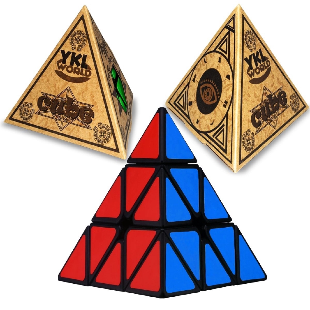 3x3 Pyraminx Cube 3x3x3 Speed Cube Pyramid Speed Magic Cube Puzzles Twist Puzzle Cube Toy ...