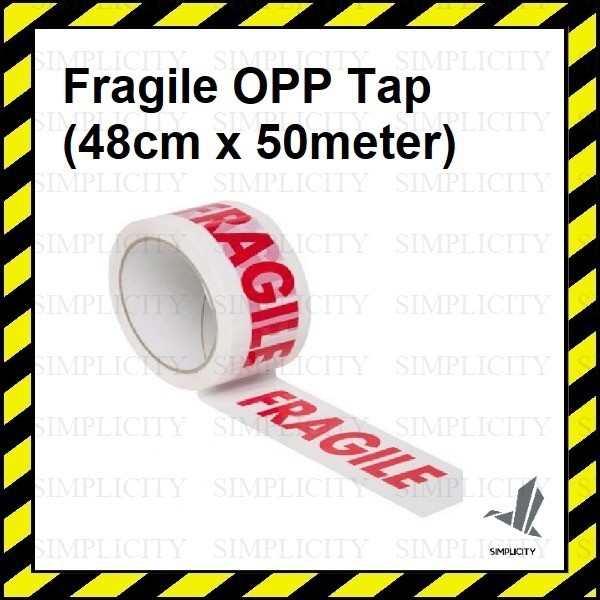 Fragile OPP Tape (48mm x 50meter) | Shopee Philippines