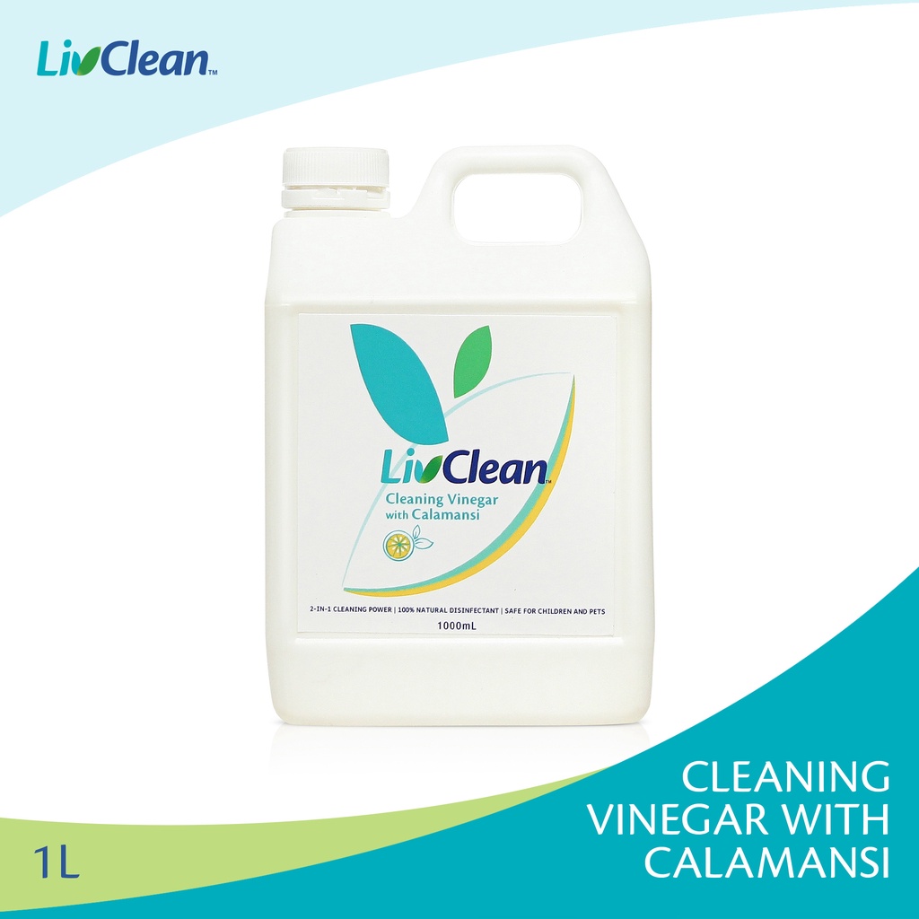 LivClean Cleaning Vinegar with Calamansi 1L | Shopee Philippines