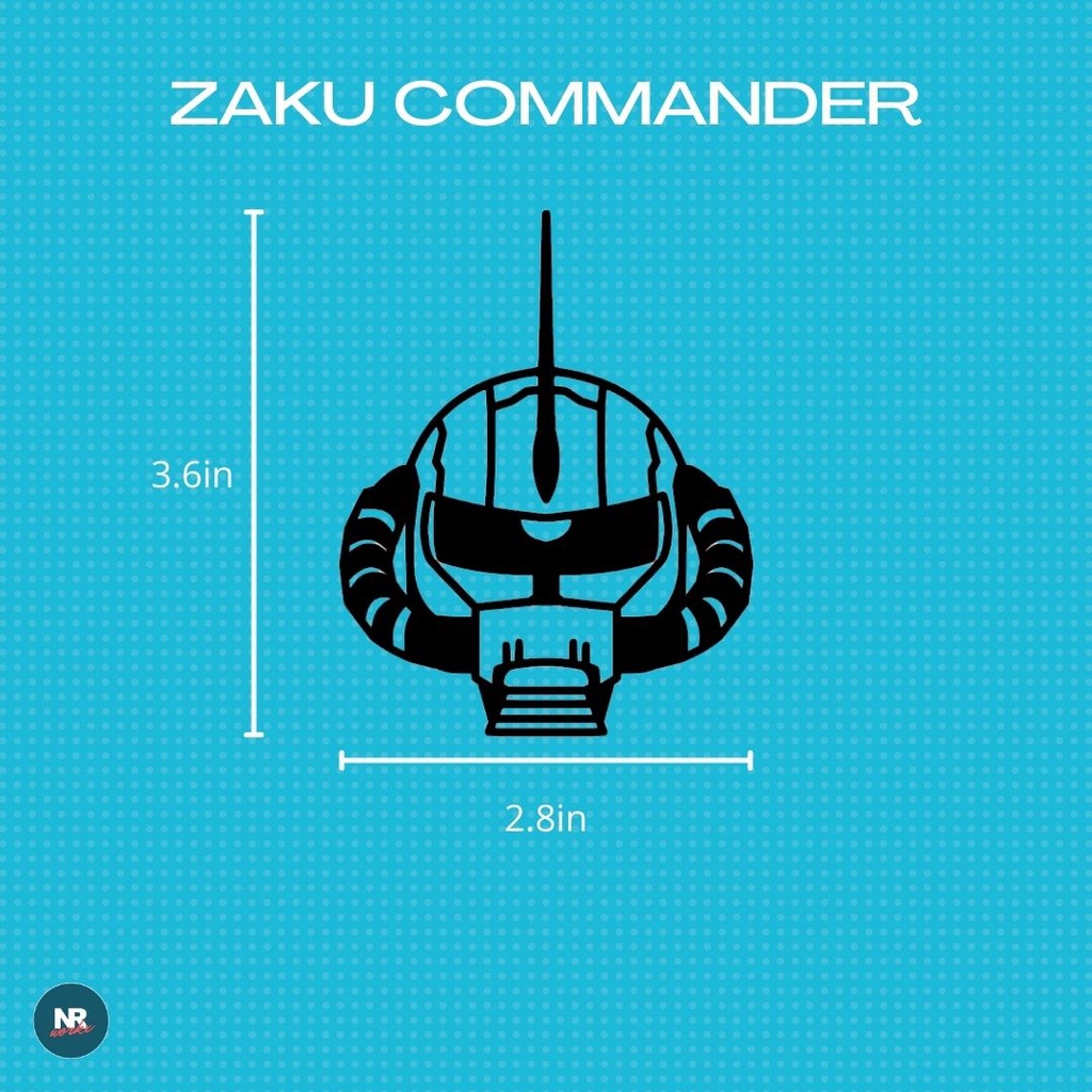 [Black 02] Gundam Gunpla Head Vinyl Decal/Sticker | Shopee Philippines