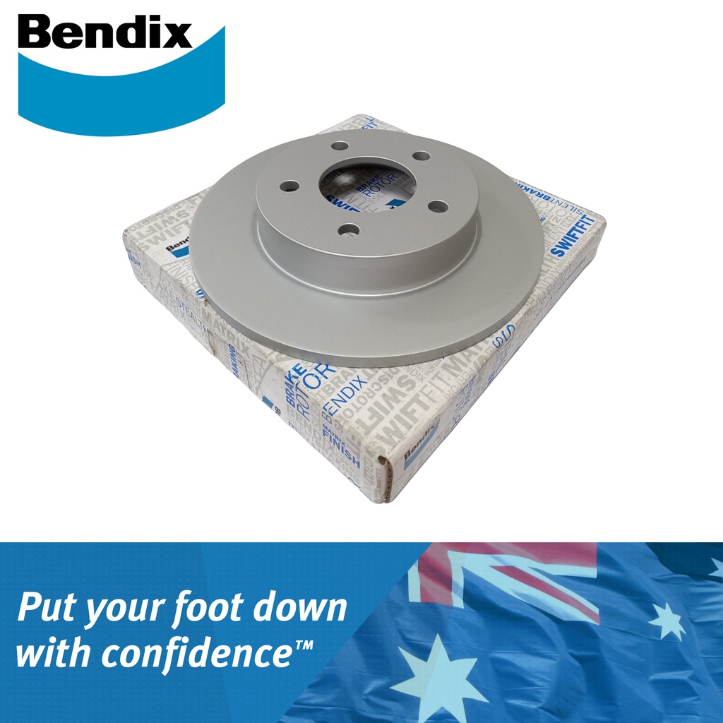 Bendix Brake Disc Rotor BR2955 Rear for Mazda 3 2004-2013 | Shopee Philippines