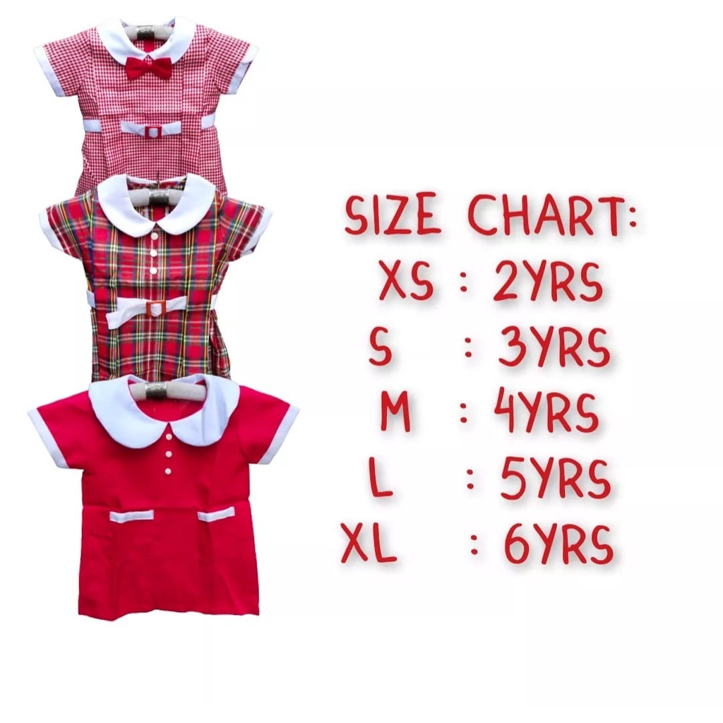 APH' PRE-SCHOOL UNIFORM DRESS// DAYCARE DRESS UNIFORM DEP ED | Shopee ...