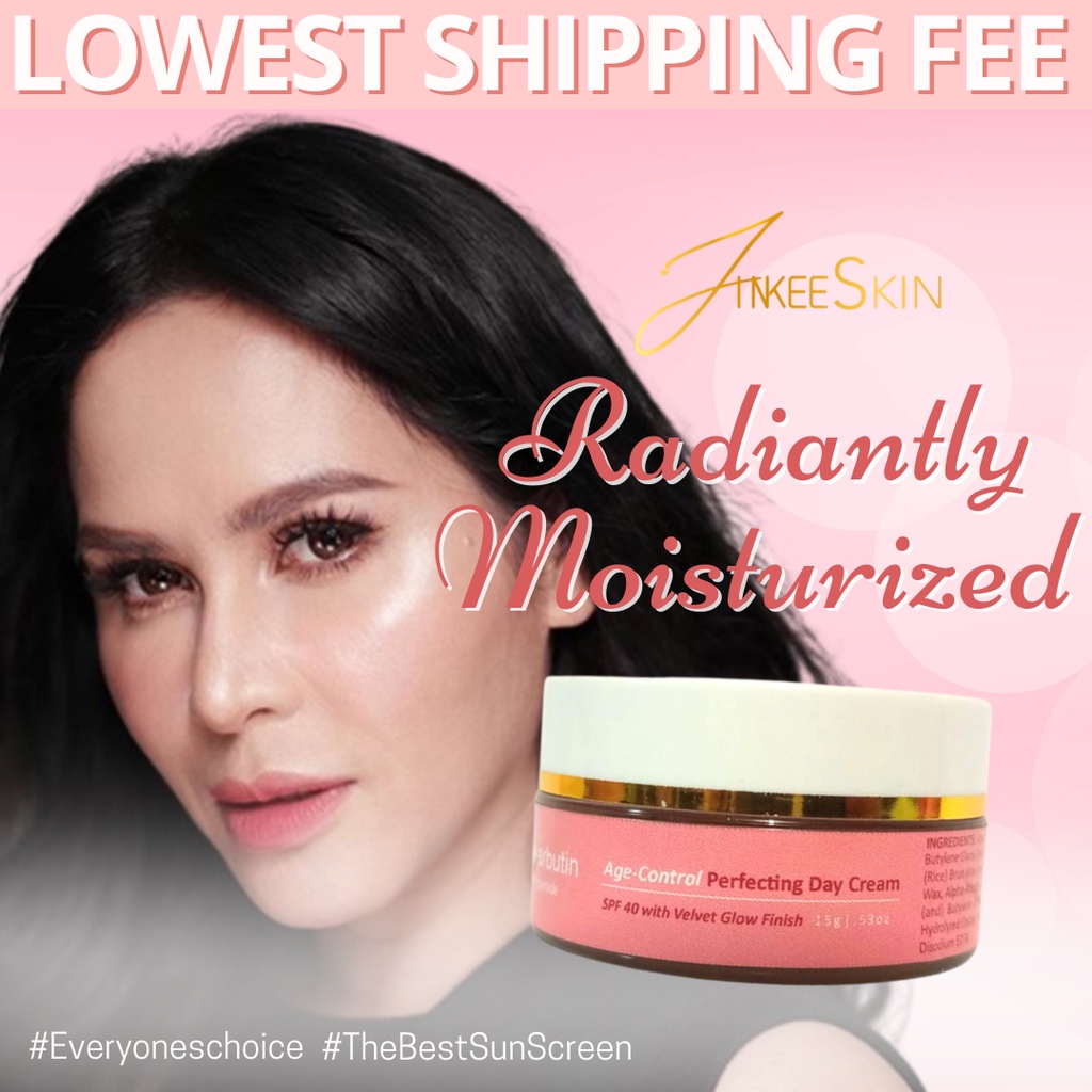 JINKEE SKIN Day Cream 15g | SPF 40 with Perfecting Velvet Glow Finish ...