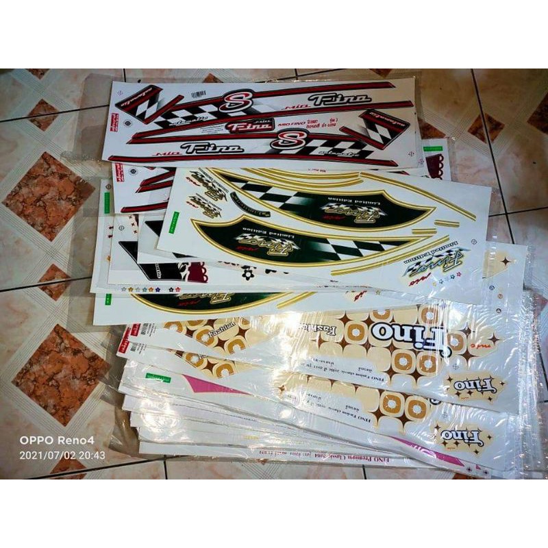 fino decals thailand fi and carb type | Shopee Philippines