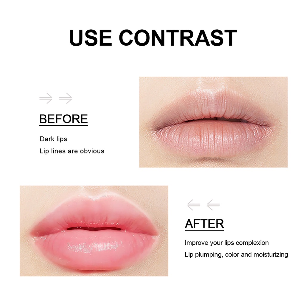 IBCCCNDC Tinted Lip Balm Plumping Lipstick Moisturizing Natural Non ...