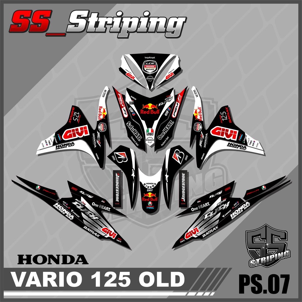 Decal STICKER FULLBODY VARIO 125 OLD COOL FULLBODY VARIO STICKER PS.07 ...