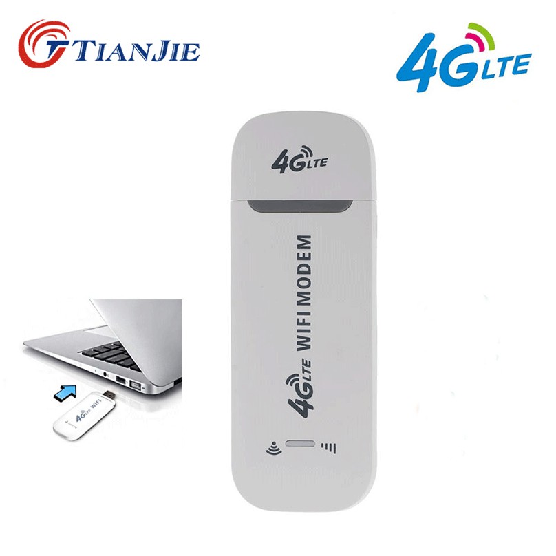 4G SIM card WiFi Router 100Mbps USB Modem Wireless Broadband Mobile ...