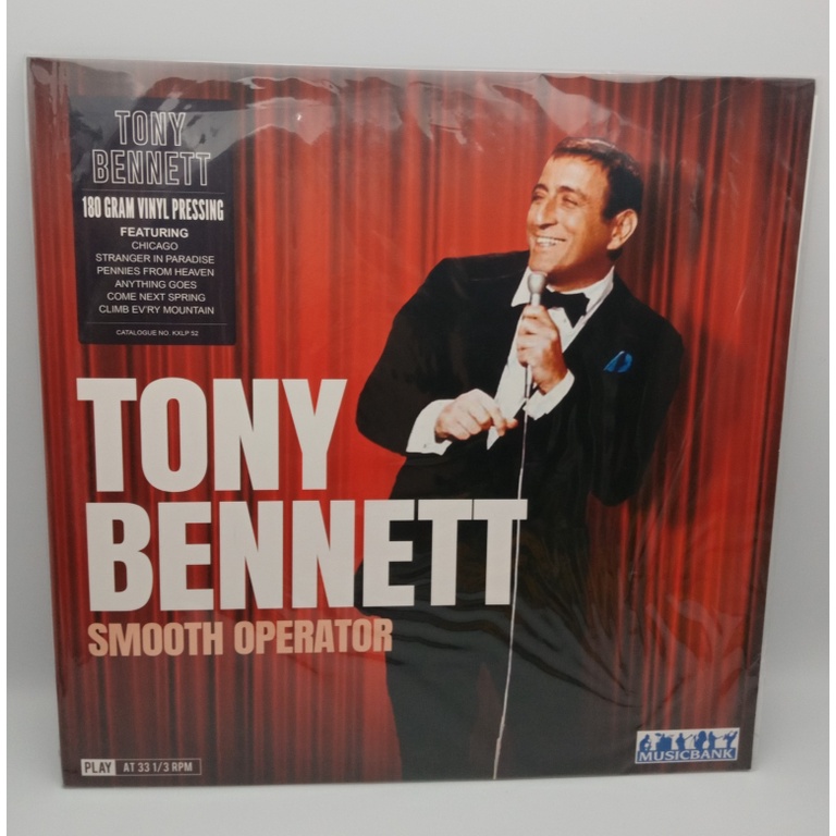 Tony Bennett Smooth Operator Vinyl Plaka Music Disc LP Record Album ...