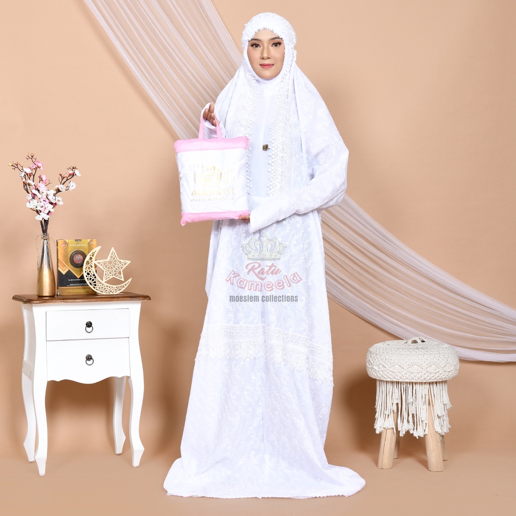KATUN PUTIH Luxury Jumbo Overalls Embroidery Full Flower Cotton Paris ...