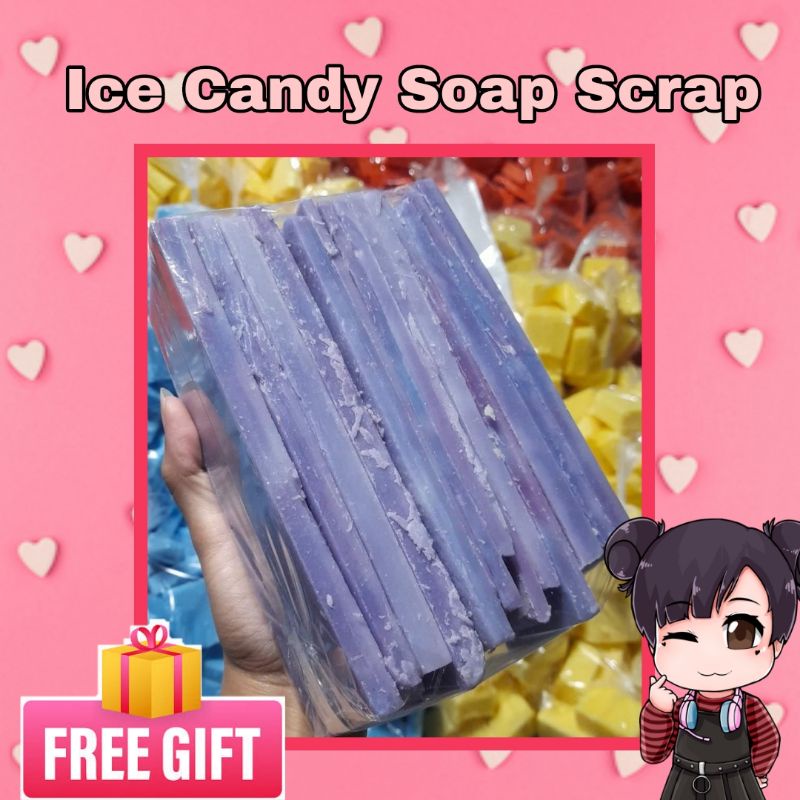 Ice Candy Soap Scrap 1/2 KG | Shopee Philippines