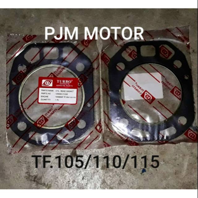 MESIN Yanmar Tf105 Tf110 Tf115 Engine Dexel Head Gasket | Shopee ...