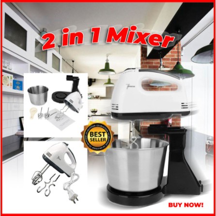 kimh Hand Food Mixer with Bowl Electric Blender Hand Mixer With Bowl ...