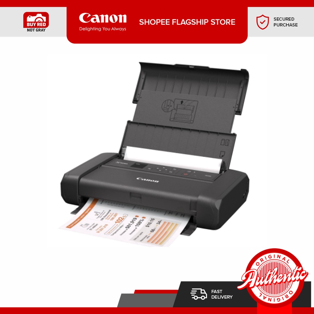 Canon PIXMA TR150 and TR160 Portable Wireless Printer | Shopee Philippines