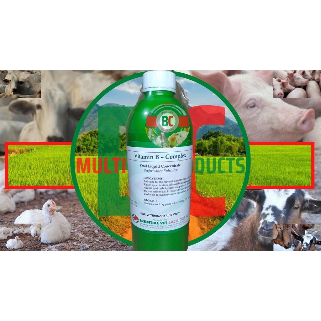 ESSENTIAL VET, VITAMIN B - COMPLEX(Oral Liquid Concentrate) | Shopee ...