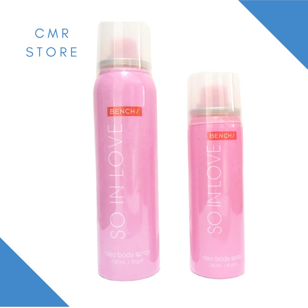 Bench Body Spray So in Love | Shopee Philippines