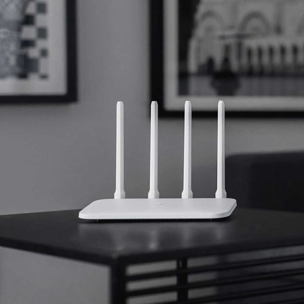 Xiaomi Mi Router 4C Wireless Wi-Fi Router 300Mbps 2.4GHz with 4 Antennas (White) | Shopee ...