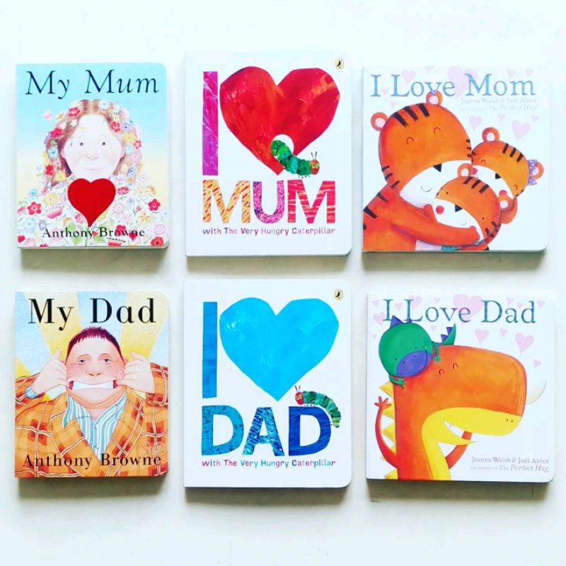 I Love Mom and Dad [Board Book] | Shopee Philippines