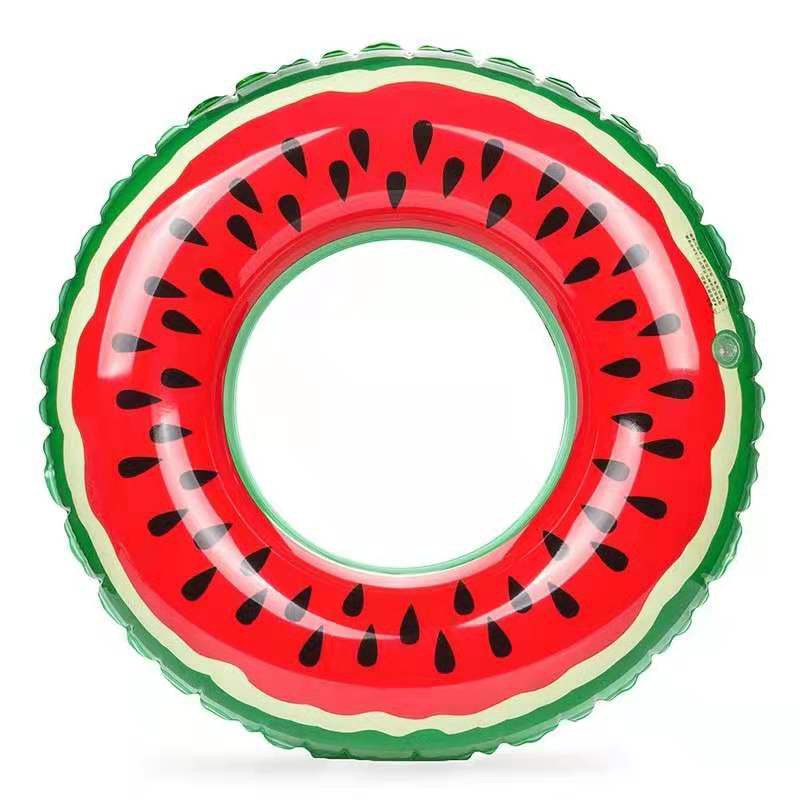 Watermelon Swimming Inflatable Ring Adult Floater | Shopee Philippines