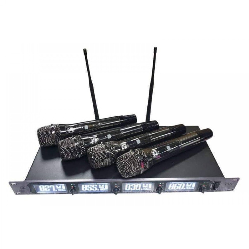 Titanium Audio Ta90u Quadruple Wireless Microphone | Shopee Philippines