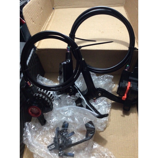 Sagmit Edison 2.0 Hydraulic Brakes ( Front and Rear) | Shopee Philippines