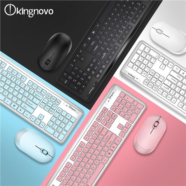 KINGNOVO C400 new wireless keyboard and mouse Combo For Gaming keyboard ...