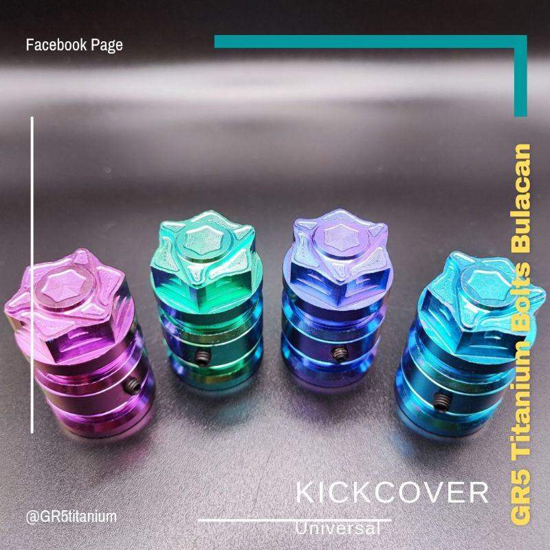 TITANIUM KICK COVER GR5 1PC UNIVERSAL | Shopee Philippines