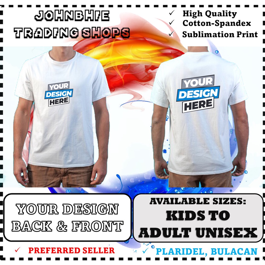 JOHNBHIE | ♡Personalized Custom Your Design Here Shirt Party Give Away ...