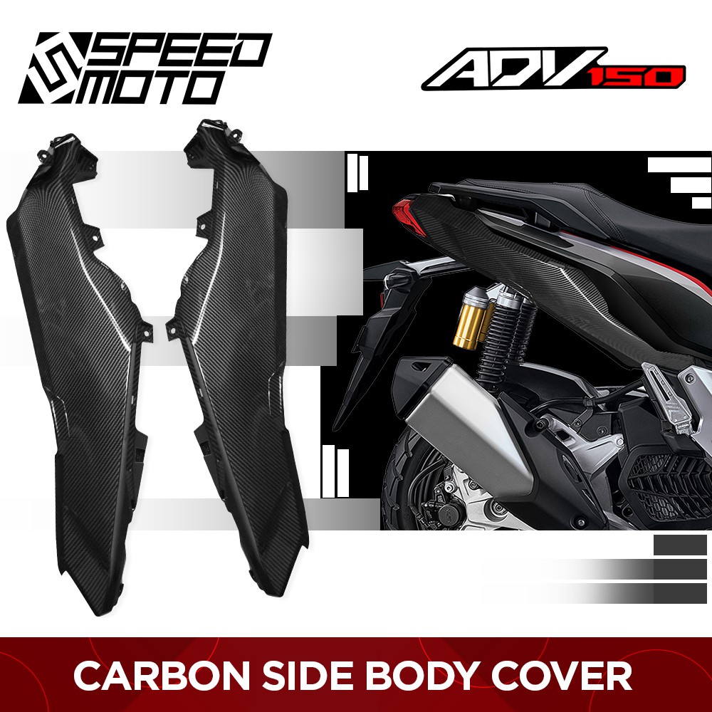 MOKOTO HONDA ADV 150 SIDE BODY GARNISH COVER LEFT AND RIGHT FOR HONDA ...