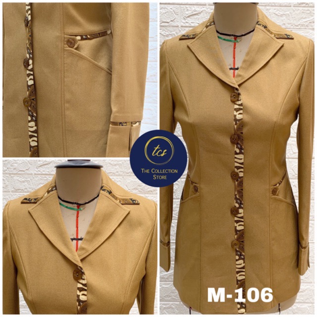 Blazer Uniform Combination Of BATIK Uniform For Service, Teacher, PDH ...