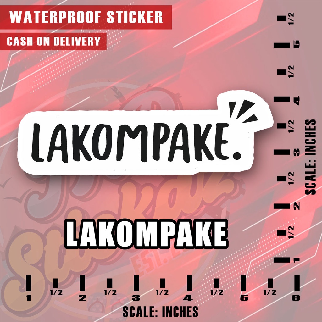 Filipino Statements, Expression Stickers | Hologram / Vinyl | JRP ...