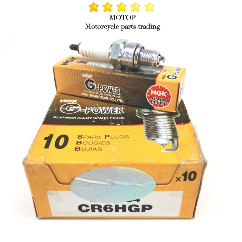 NGK SPARK PLUG G-POWER PLATINUM GENUINE - ( PER PCS ) - CR8EGP-CR7EGP ...