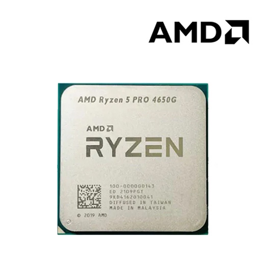 AMD Ryzen 5 Pro 4650G with Wraith Stealth Desktop Processor - Black Box ...