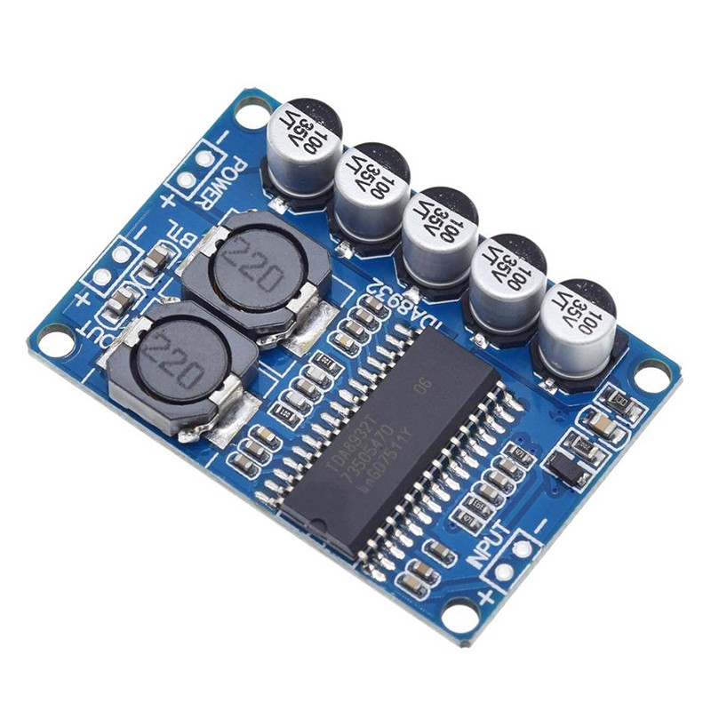 DC 24V TDA8932 digital power amplifier board mono 35W audio power ... DC 24V TDA8932 digital power amplifier board mono 35W audio power ...