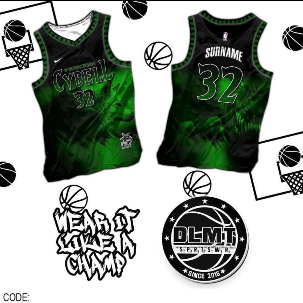 WOLF DESIGN Full Sublimation 3D Summer Basketball Jersey(FREE CHANGE ...